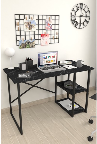 Bofigo 60X120 cm 2 Raflı Çalışma Masası Bilgisayar Masası Ofis Ders Yemek Masası Bendir Bofigo 60X120 cm 2 Raflı Çalışma Masası Bilgisayar Masası Ofis Ders Yemek Masası Bendir