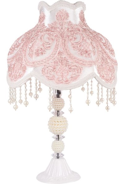 Omni Design AB0028 Dekoratif Abajur Gece Lambası Pembe Omni Design AB0028 Dekoratif Abajur Gece Lambası Pembe