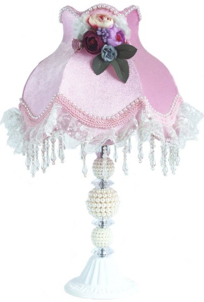 Omni Design AB0030 Dekoratif Abajur Gece Lambası Pembe Omni Design AB0030 Dekoratif Abajur Gece Lambası Pembe
