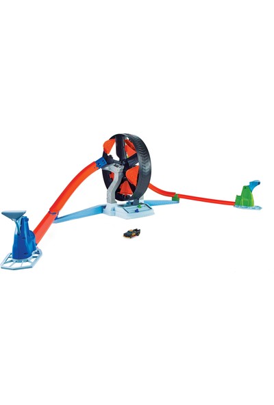Hot Wheels Dönen Tekerlek Macerası Yarış Seti, Pist, Fırlatıcılar, 2 Araba ve Dönen Tekerlek İçerir GJM77 Hot Wheels Dönen Tekerlek Macerası Yarış Seti, Pist, Fırlatıcılar, 2 Araba ve Dönen Tekerlek İçerir GJM77