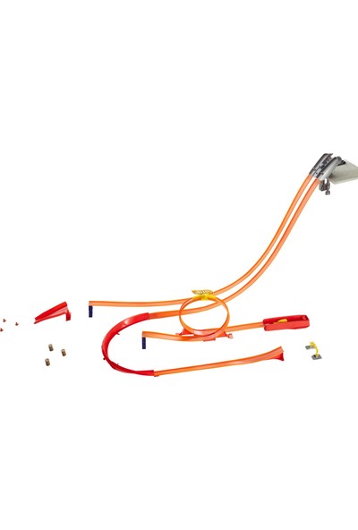 Hot Wheels Yüksek Atlayış Yarış Seti, Bağlantılar, Kavisler, Fırlatıcılarla Sınırsız Oyun Seçeneği Y0276 Hot Wheels Yüksek Atlayış Yarış Seti, Bağlantılar, Kavisler, Fırlatıcılarla Sınırsız Oyun Seçeneği Y0276