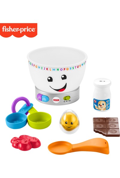 Fisher-Price Eğlen & Öğren Mutfak Seti (Türkçe ve İngilizce), Pişirme Temalı, Müzikli Oyun Seti GMX54 Fisher-Price Eğlen & Öğren Mutfak Seti (Türkçe ve İngilizce), Pişirme Temalı, Müzikli Oyun Seti GMX54