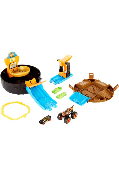 Hot Wheels Monster Trucks Akrobasi Tekerleği Oyun Seti 2 Adet Hot Wheels 1:64 Ölçekli Araba Fırlatıcılı Arena 1 Adet Monster Truck İçerir 4-8 Yaş Gvk48 Hot Wheels Monster Trucks Akrobasi Tekerleği Oyun Seti 2 Adet Hot Wheels 1:64 Ölçekli Araba Fırlatıcılı Arena 1 Adet Monster Truck İçerir 4-8 Yaş Gvk48