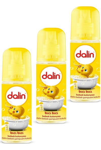 Dalin Bıcı Bıcı Bebek Kolonyası 100 ml 3 Adet