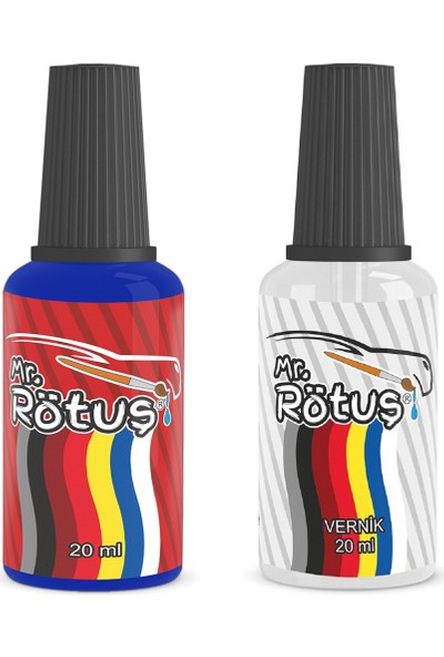 Mr Rötuş Mr Rötuş®çizik Giderici Rötuş Boyası-Gece Mavi Vernik Dahil Mr Rötuş Mr Rötuş®çizik Giderici Rötuş Boyası-Gece Mavi Vernik Dahil