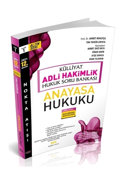 Savaş Yayınları Külliyat Anayasa Hukuku Soru Bankası Adli Hakimlik Savaş Yayınları 2021 Savaş Yayınları Külliyat Anayasa Hukuku Soru Bankası Adli Hakimlik Savaş Yayınları 2021
