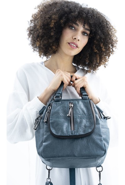 Matthew Cox Kadın Sırt Çantası Lacivert BYN908 Matthew Cox Kadın Sırt Çantası Lacivert BYN908