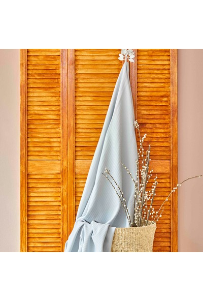 Karaca Home Back To Basic Mavi Çift Kişilik Pike