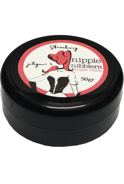 Hintohu Nipple Nibblers Tingle Balm Strawberry Flavored 50 gr Çilek Aromalı Oral Krem Hintohu Nipple Nibblers Tingle Balm Strawberry Flavored 50 gr Çilek Aromalı Oral Krem