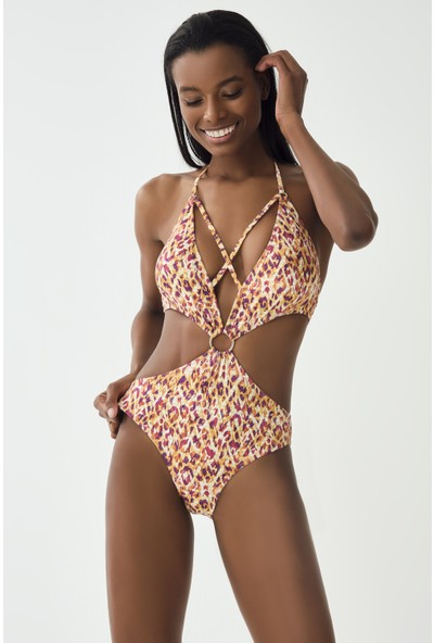 Dagi Kadın Leopar Mayokini