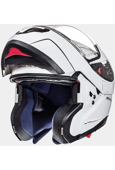 Mt Atom Sv Solid Gloss Çene Açılır Motosiklet Kaskı Mt Atom Sv Solid Gloss Çene Açılır Motosiklet Kaskı