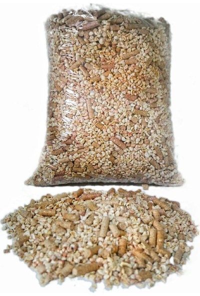 Agran Kuşlar Için Çam Peleti Mısır Granülü Karışımı 1 kg Agran Kuşlar Için Çam Peleti Mısır Granülü Karışımı 1 kg