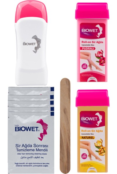 Biowet Cantalı Ağda Isıtıcı Set Biowet Cantalı Ağda Isıtıcı Set