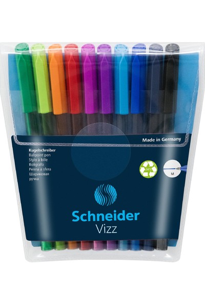 Schneider Vizz Tükenmez Kalem Seti 10'lu