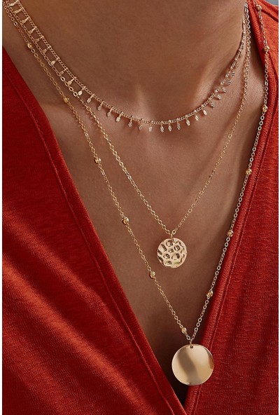 New Obsessions Pul Uçlu Zincir Kombinli Kolye Seti New Obsessions Pul Uçlu Zincir Kombinli Kolye Seti