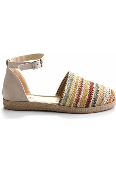 Bambi Hardal Çok Renkli Espadril