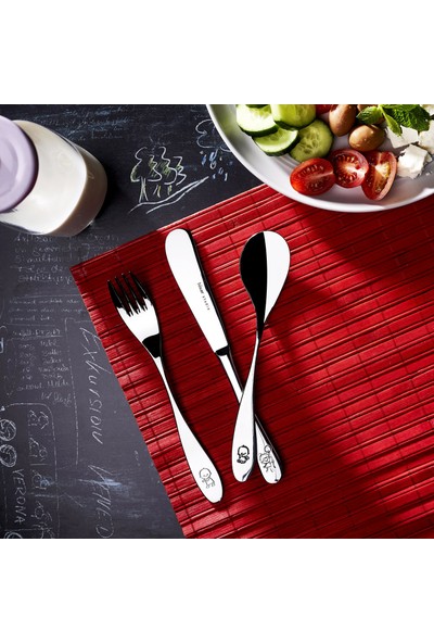 Hisar Aqua 3 Parça Çocuk Seti Soğuk Baskı