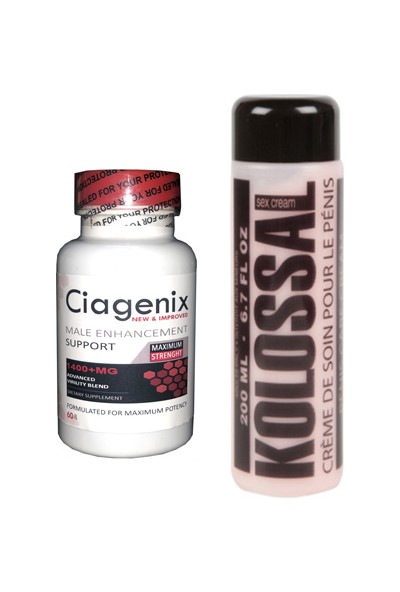 Hintohu Ciagenix For Men Bigger,harder Erkeklere Özel 60LI + Kolossal Krem 200 ml Hintohu Ciagenix For Men Bigger,harder Erkeklere Özel 60LI + Kolossal Krem 200 ml