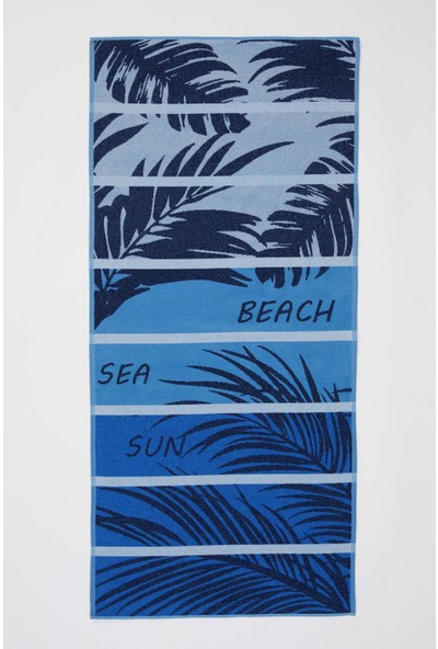 DeFacto Desenli Plaj Havlusu U1313AZ21SM