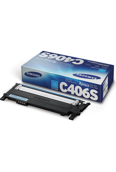 Samsung CLT-K406S Mavi Toner Samsung CLX-3305FW