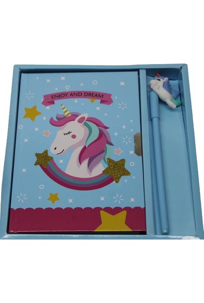 Mikro Yıldız Unicorn Hatıra Defter Seti Mikro Yıldız Unicorn Hatıra Defter Seti