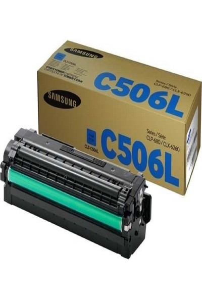 Samsung CLT-C506L Mavi Toner Samsung CLP-680DW