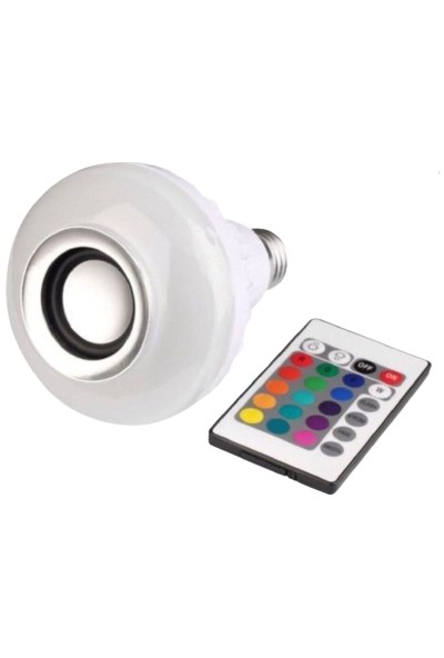 Uygun Uzaktan Kumandalı Bluetooth Hoparlör Fonksiyonlu Akıllı LED Ampul Lamba Music Bulb/app Uygun Uzaktan Kumandalı Bluetooth Hoparlör Fonksiyonlu Akıllı LED Ampul Lamba Music Bulb/app