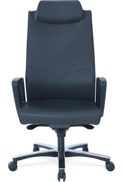 Bürosit Legend 9 Başlıklı Yönetici Koltuğu - Siyah