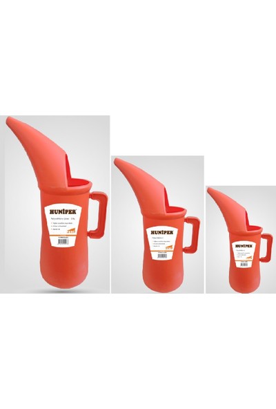 Huniper Plastik Litre 1 Lt. 2 Lt. 5 Lt. Takım Huniper Plastik Litre 1 Lt. 2 Lt. 5 Lt. Takım