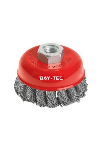 Bay-Tec Burgulu Çanak Fırça 65MM Bay-Tec Burgulu Çanak Fırça 65MM