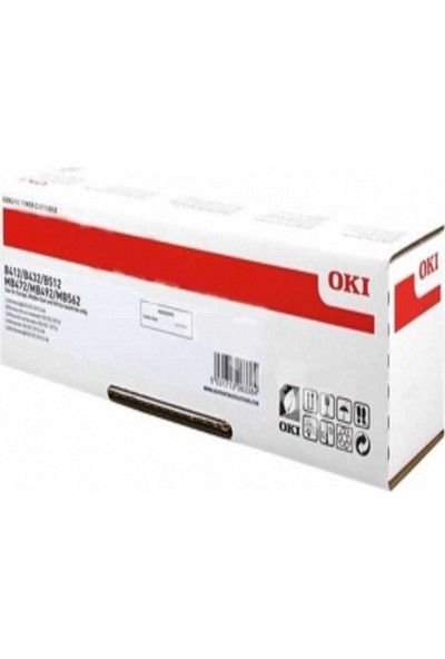 Oki B-412 3k Oki Siyah Toner Oki B412/B412DN