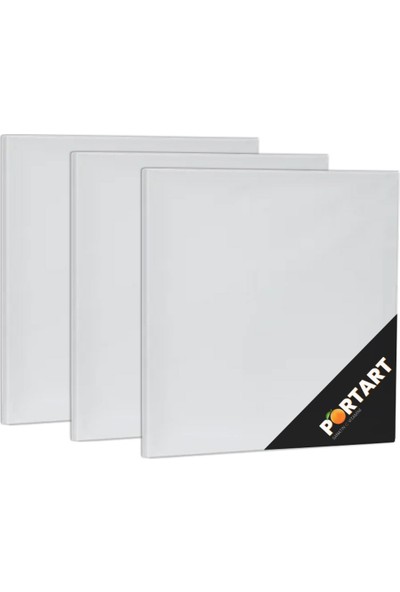 Portart Tuval 50X50 cm 3'lü Paket