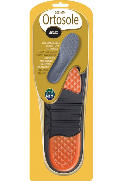 Ortosole Tabanlık - Erkek - Relax