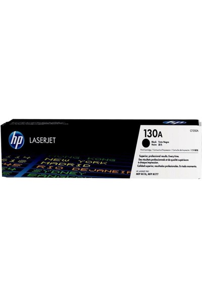 Hp CF-350A 130A Siyah Toner Hp Laserjet Pro Mfp M176 - M176N Hp CF-350A 130A Siyah Toner Hp Laserjet Pro Mfp M176 - M176N