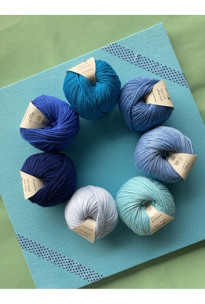 Bibu Punch Kasnak ve İp Seti Mavi Bibu Punch Kasnak ve İp Seti Mavi