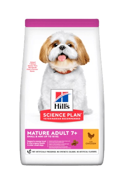 Hills Small & Mini Mature Adult 7+ Tavuklu Yaşlı Köpek Maması 1.5 kg Hills Small & Mini Mature Adult 7+ Tavuklu Yaşlı Köpek Maması 1.5 kg