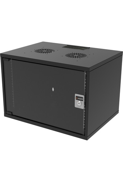 Ager 4u 540X400MM Duvar Tipi Siyah Kabinet Soho AG-SH04U5440S1 Ager 4u 540X400MM Duvar Tipi Siyah Kabinet Soho AG-SH04U5440S1