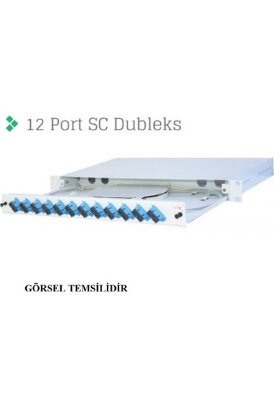 Ager 1u 12 Fiberli Sm Sc Dx Fiber Optik Patch Panel Rack Tipi Full Set Ager 1u 12 Fiberli Sm Sc Dx Fiber Optik Patch Panel Rack Tipi Full Set