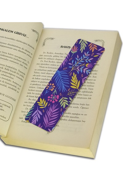 İstisna Karışık Desenli Kitap Ayracı Model 5 İstisna Karışık Desenli Kitap Ayracı Model 5