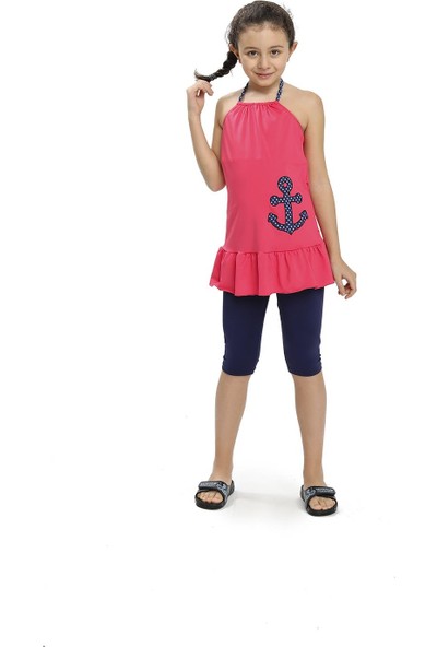 Armes Boyundan Askılı Kız Çocuk Mayo 9051