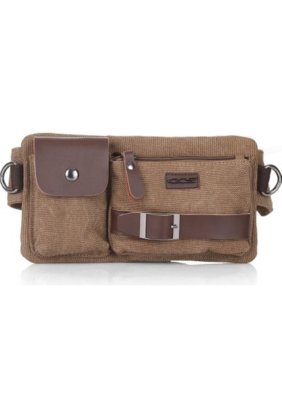 Ççs 31283 Kanvas Su Geçirmez Bel Çantası