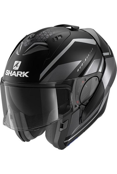 Shark Evo Es Yari Mat (Kaa) Çene Açılır Kask