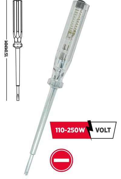 Rodex Çelik Ağızlı Kontrol Kalemi
