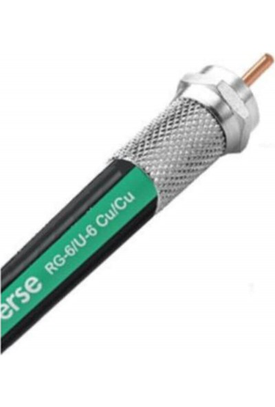 Erse RG6U6 Tam Bakır Cu/cu Anten Kablosu 5 mt Erse RG6U6 Tam Bakır Cu/cu Anten Kablosu 5 mt