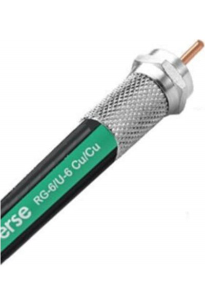 Erse RG6U6 Tam Bakır Cu/cu Anten Kablosu 15 mt Erse RG6U6 Tam Bakır Cu/cu Anten Kablosu 15 mt