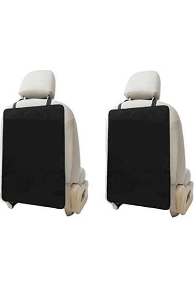 Bsithalat Araba Koltuk Arkası Koruyucu 2'li Kılıf Siyah Bsithalat Araba Koltuk Arkası Koruyucu 2'li Kılıf Siyah