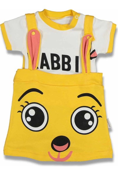Cocomell Bebek Kız Bebek Tavşan Elbise