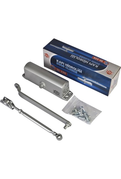 Kale KD002/20-002 Kapı Hidroliği 3 No Gümüş