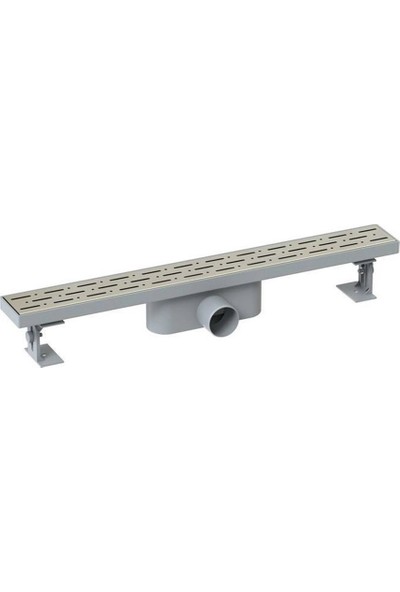 Duş Kanalı Süzgeci Paslanmaz 60 cm Yandan Çıkışlı Maxıflow Line Duş Kanalı Süzgeci Paslanmaz 60 cm Yandan Çıkışlı Maxıflow Line