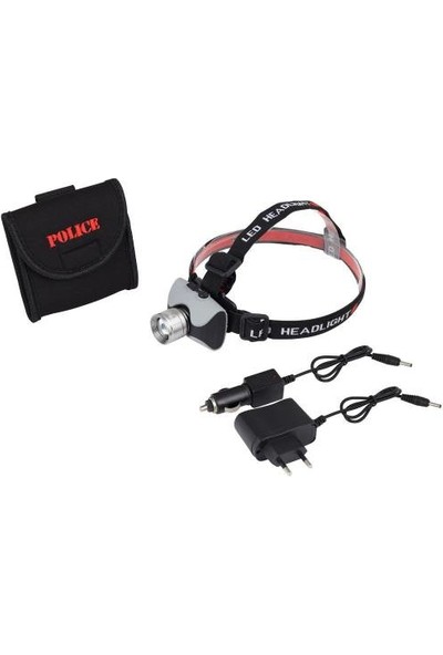 Police PS-1813 Cree Power LED Şarj Edilebilir Kafa Feneri Police PS-1813 Cree Power LED Şarj Edilebilir Kafa Feneri